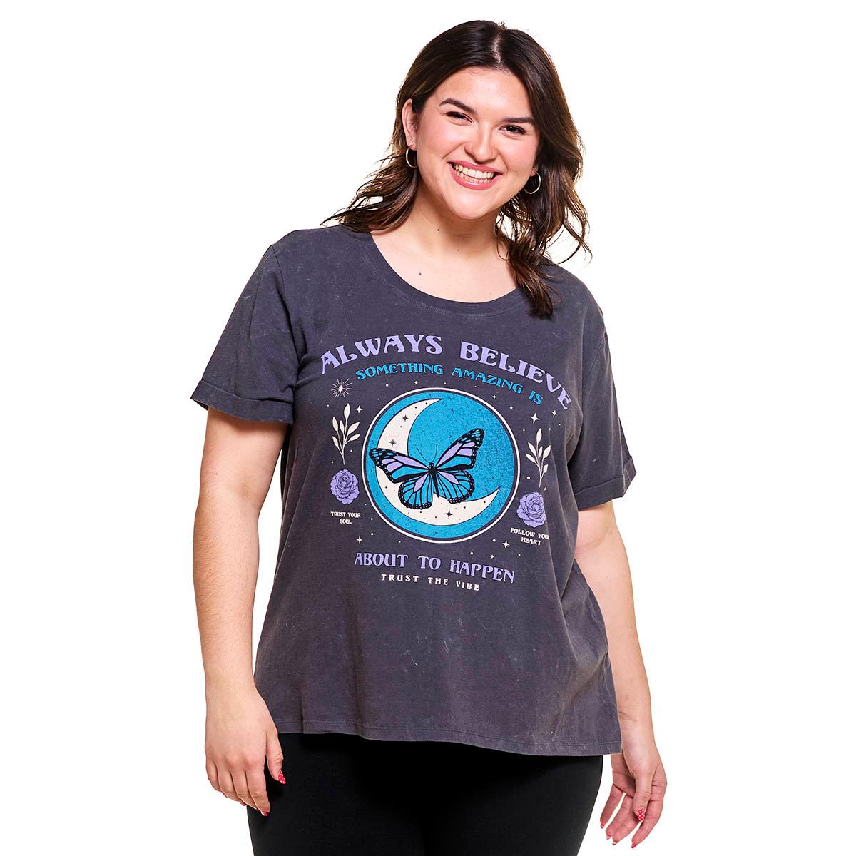 Click here for Juniors Plus Attitude Not Included Always Believe... prices