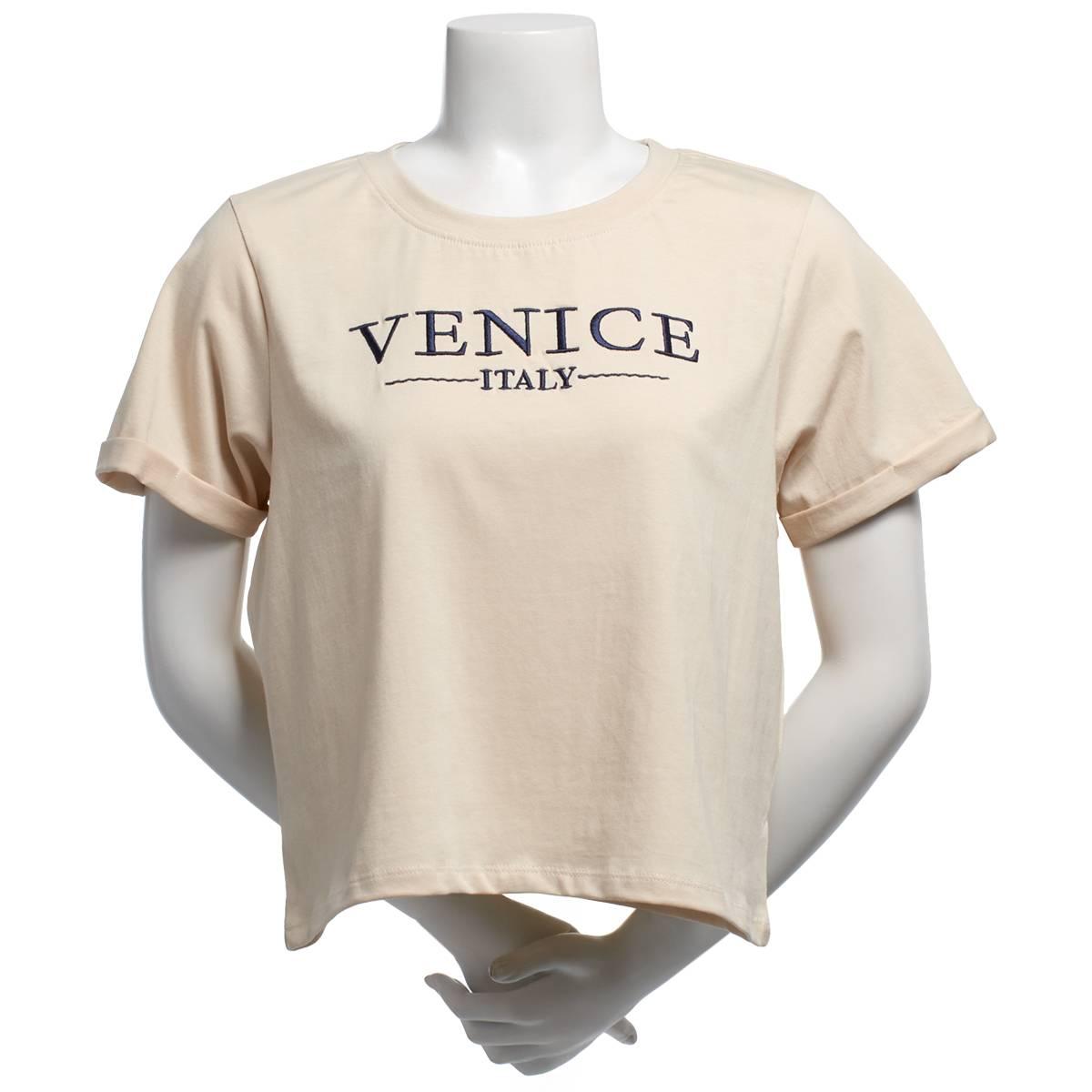 Click here for Juniors Attitude Not Included Venice Graphic Tee prices