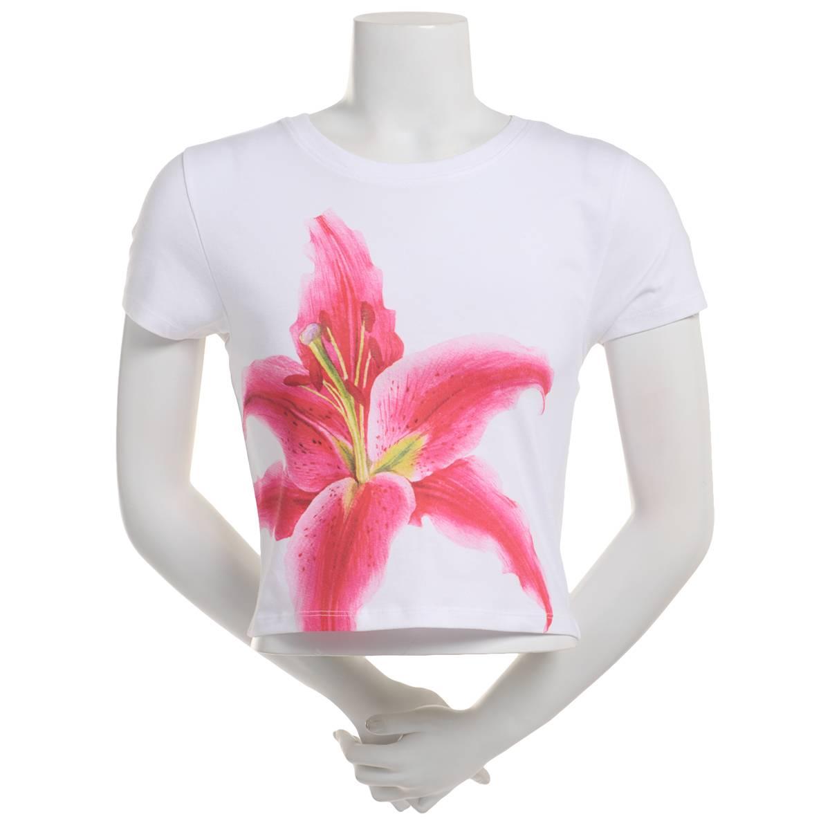 Click here for Juniors Attitude Not Included Lily Crop Top prices