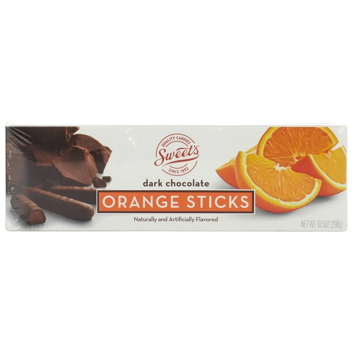 Click here for Sweets Dark Chocolate Orange Sticks prices