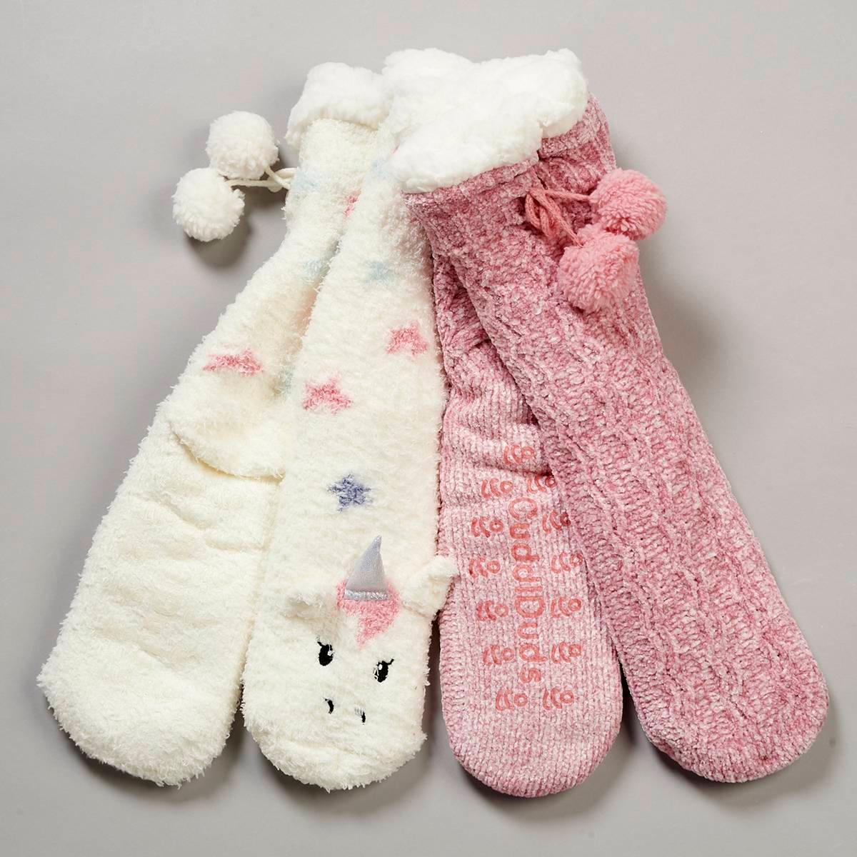 Click here for Womens Cuddl Duds(R) 2pk Unicorn Faux Shearling Li... prices