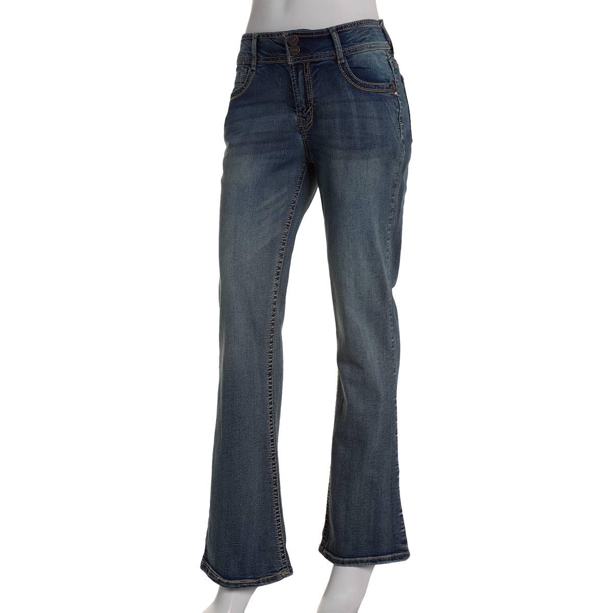 Click here for Juniors Wallflower Luscious Curvy Stretch Bootcut... prices