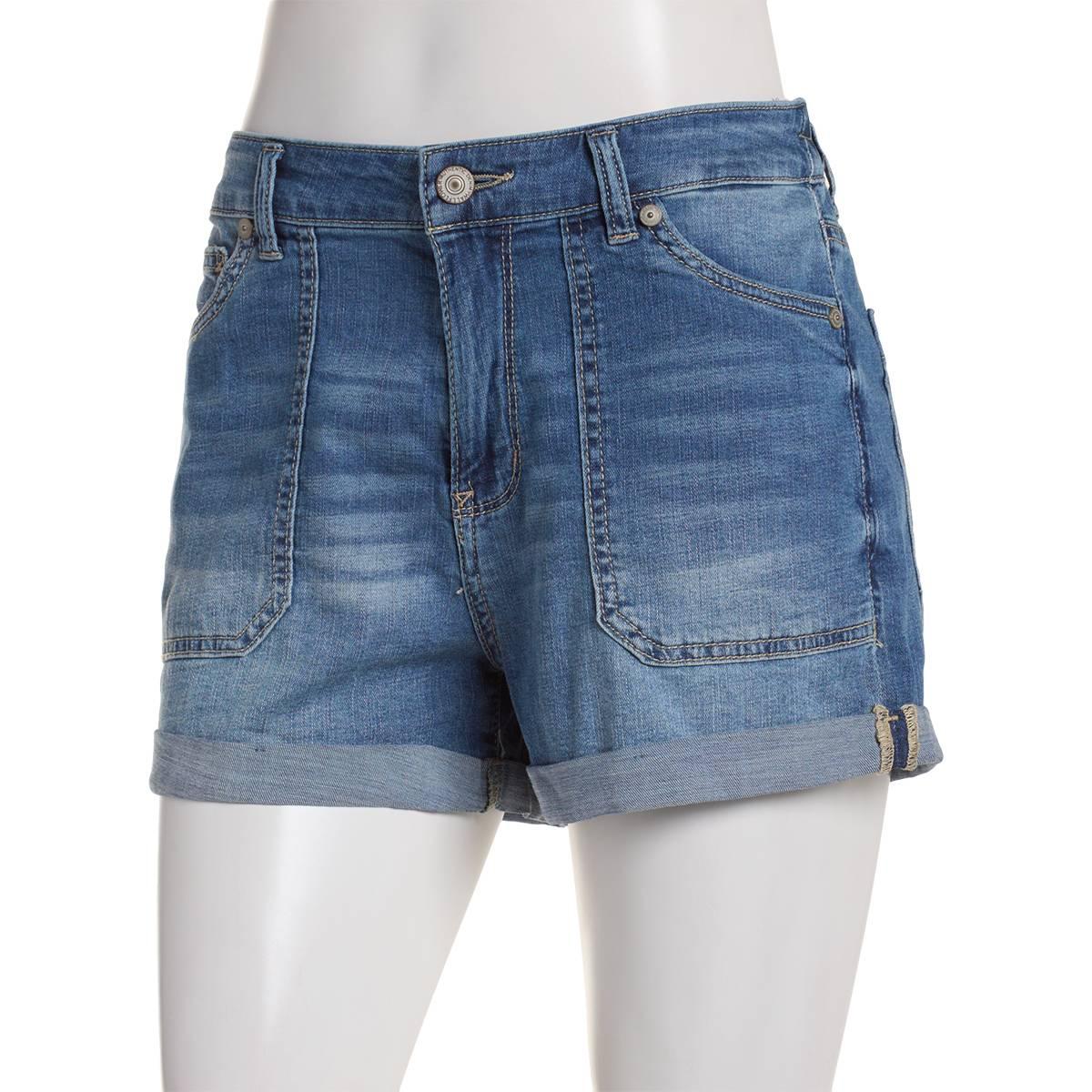 Click here for Juniors Wallflower Tomboy Relaxed Denim Shorts prices