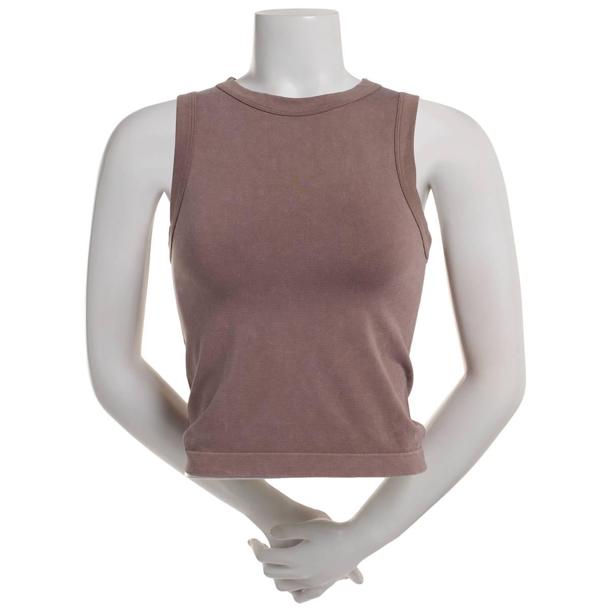 Click here for Juniors Wallflower Insta Smooth High Neck Tank Top prices