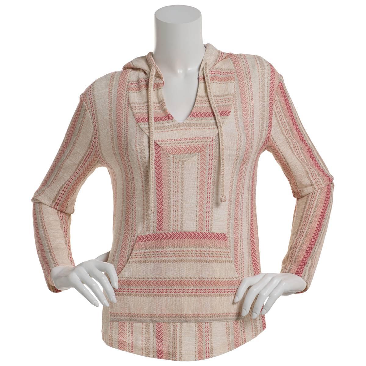 Click here for Juniors Wallflower Hacci Baja Hoodie prices