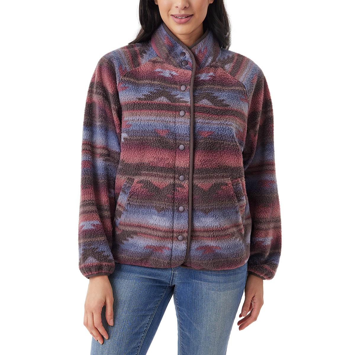 Click here for Juniors Wallflower Expedetion Snap Front Brush Azt... prices