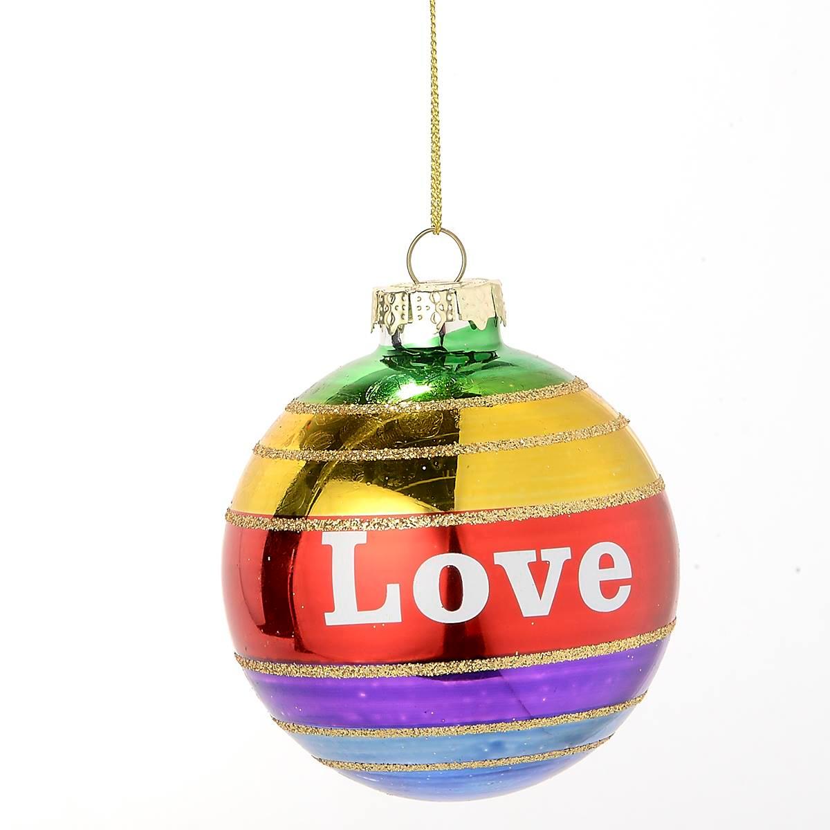 Click here for Love Glass Ball Christmas Ornament prices