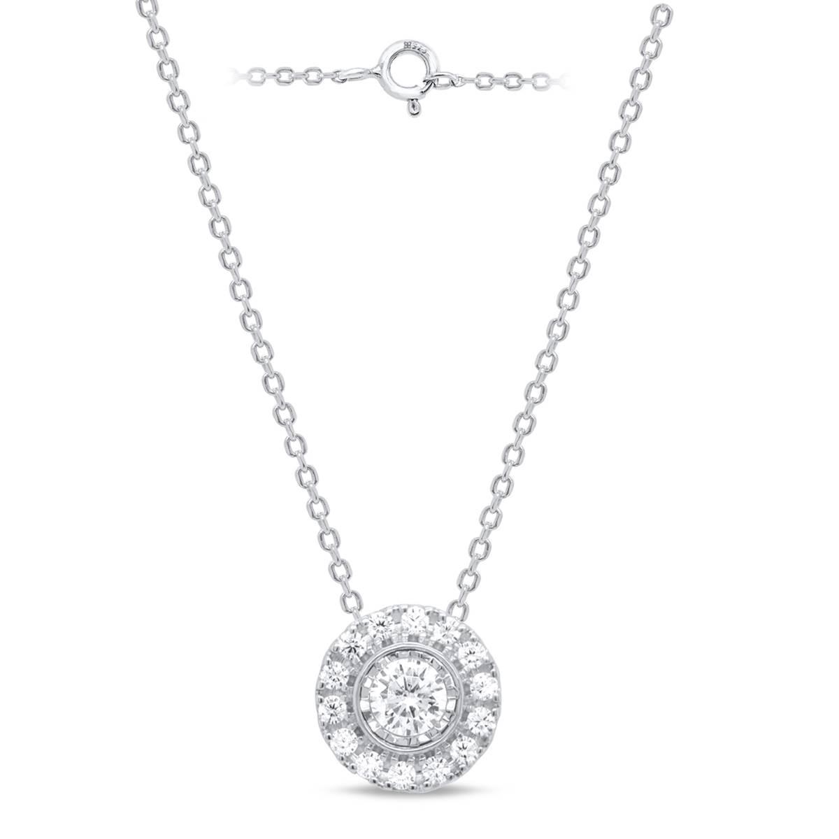 Click here for Nova Star(R) Sterling Silver 1/4ctw. Lab Grown Dia... prices