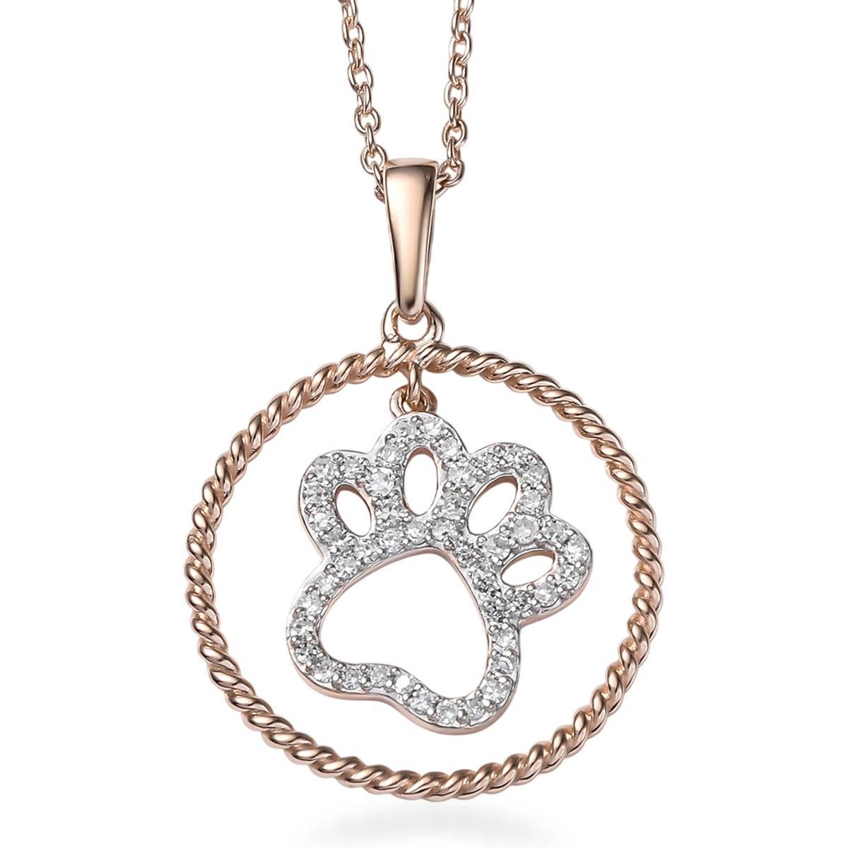 Click here for Nova Star(R) Rose Gold Plated 1/4ctw. Lab Grown Di... prices