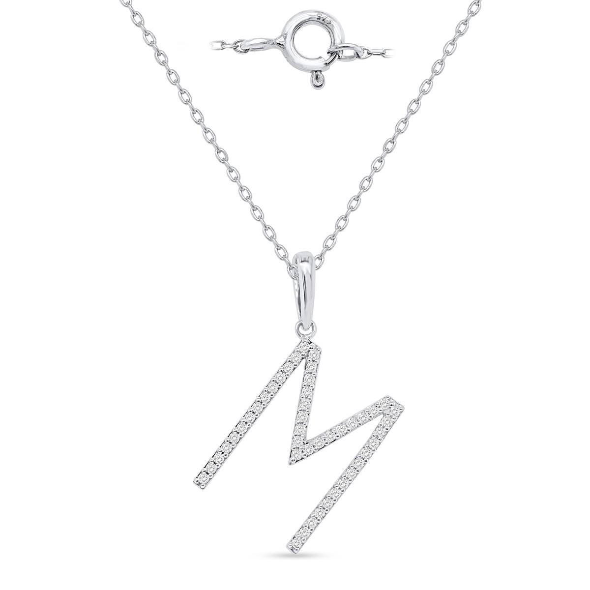 Click here for Nova Star(R) Sterling Silver Lab-Grown Diamond Ini... prices