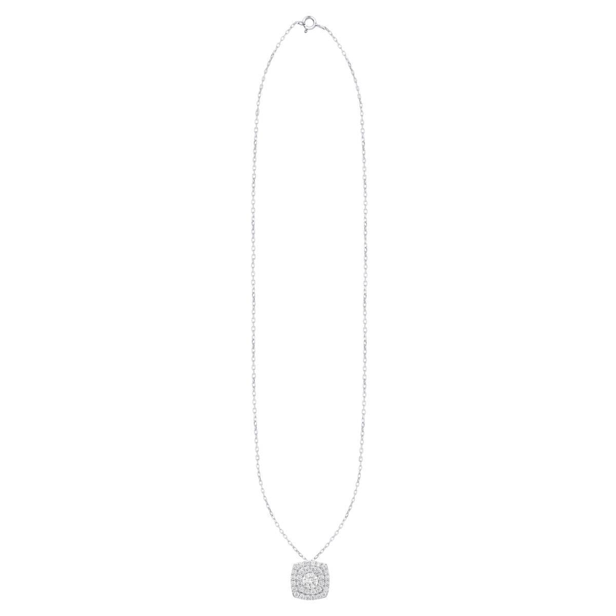 Click here for Nova Star(R) Lab Grown Diamond Cushion Double Halo... prices