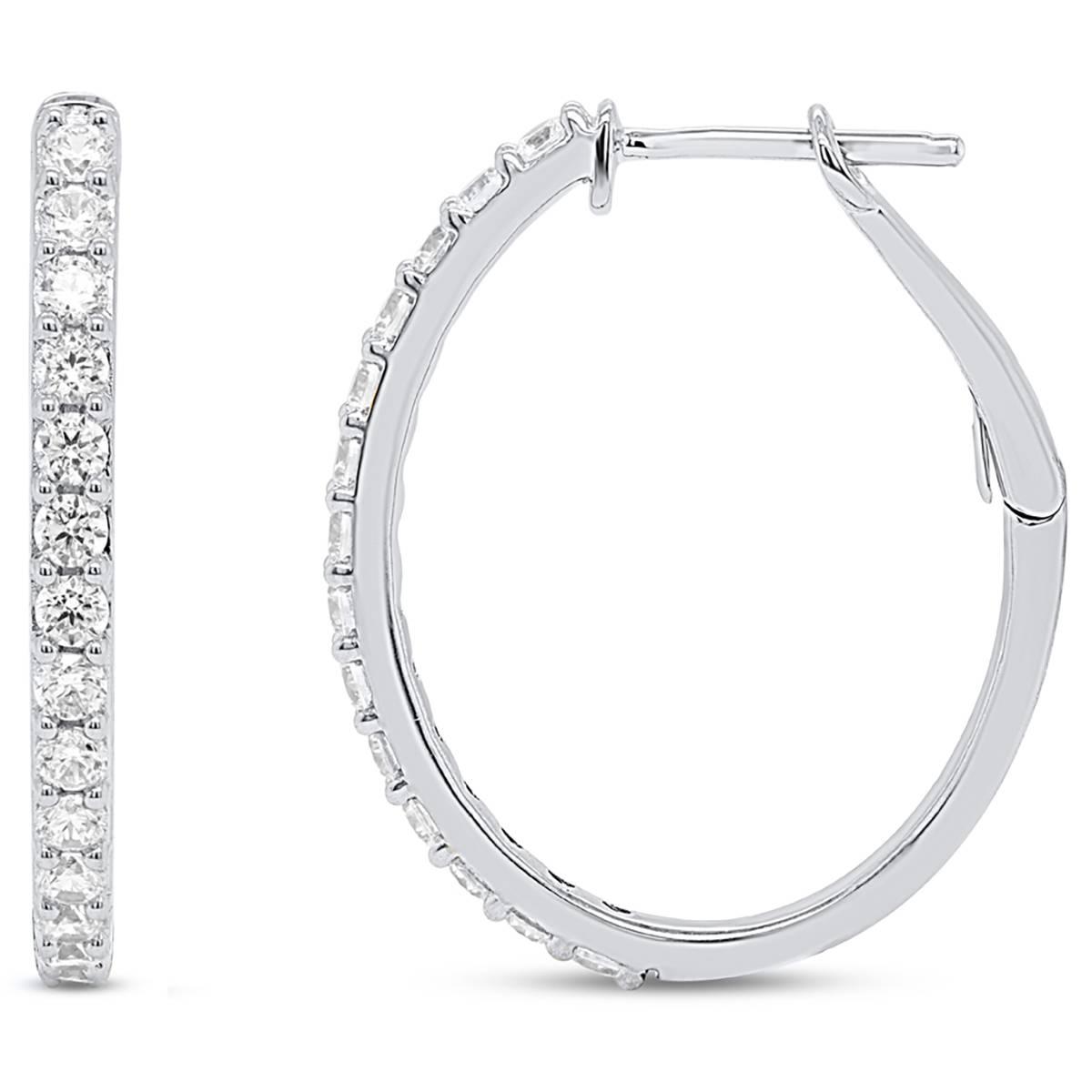 Click here for Nova Star(R) 1ctw. Lab Grown Diamond Sterling Silv... prices