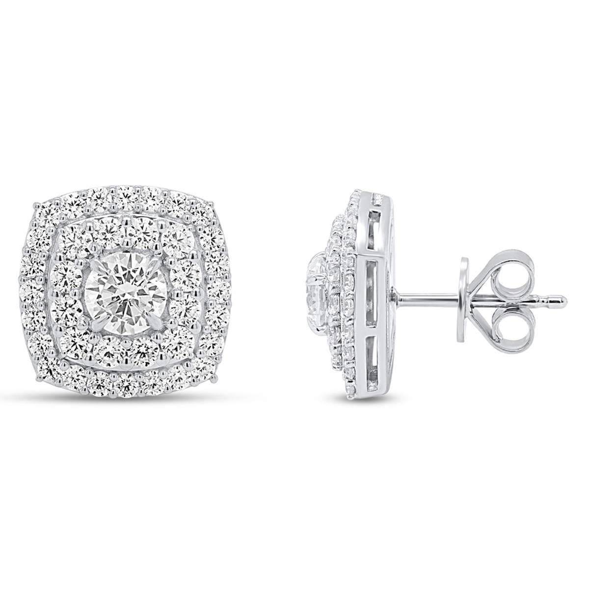 Click here for Nova Star(R) Lab Grown Diamond Double Halo Cushion... prices
