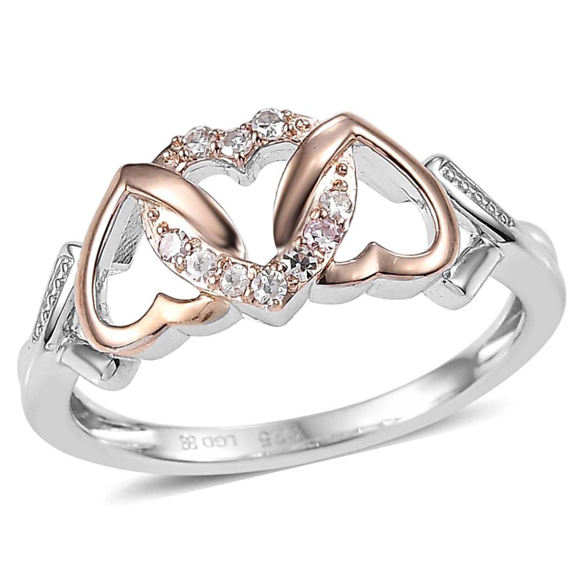 Click here for Nova Star(R) Two-Tone Lab Grown Diamond Heart Link... prices