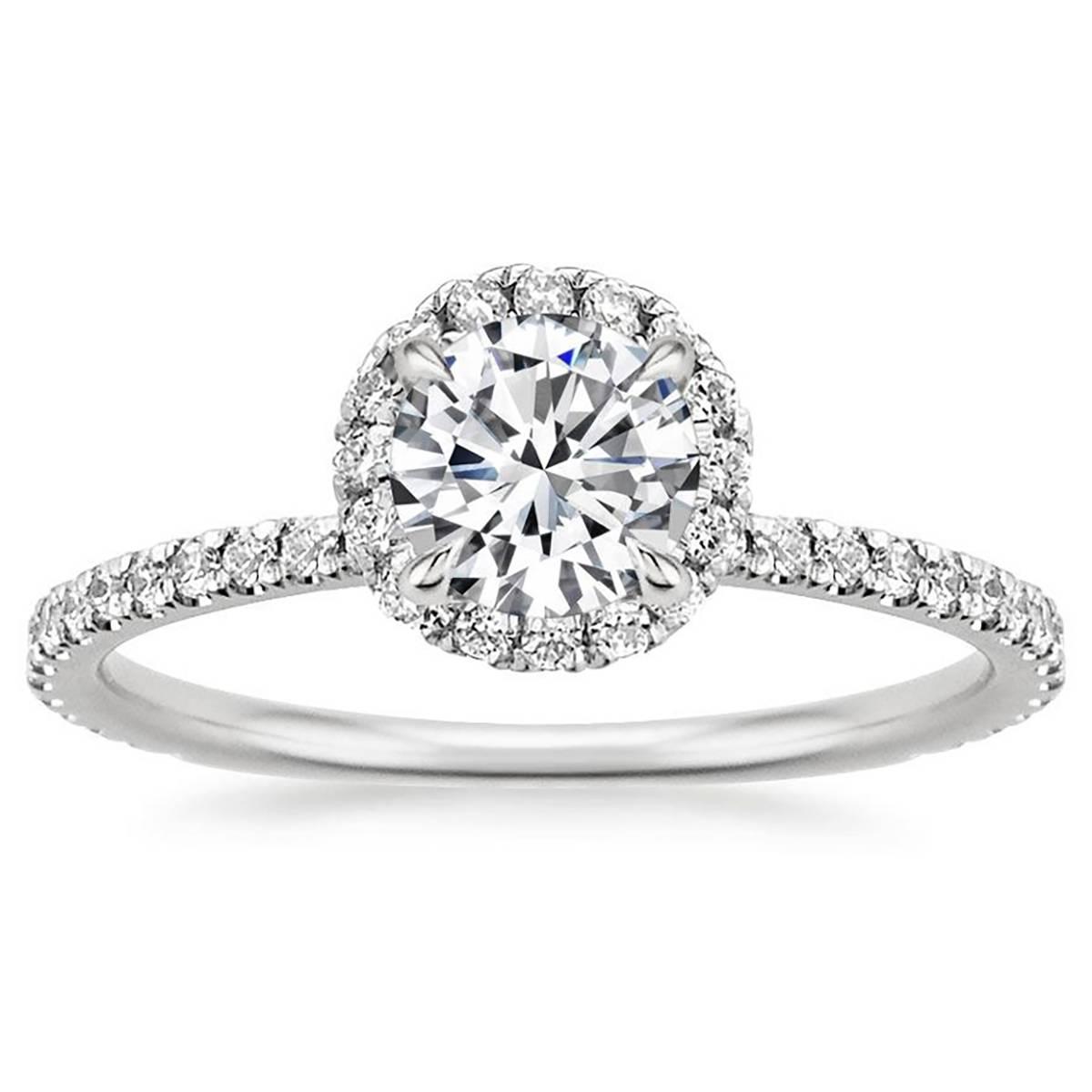 Click here for Nova Star(R) Sterling Silver 1ctw. Lab-Grown Diamo... prices