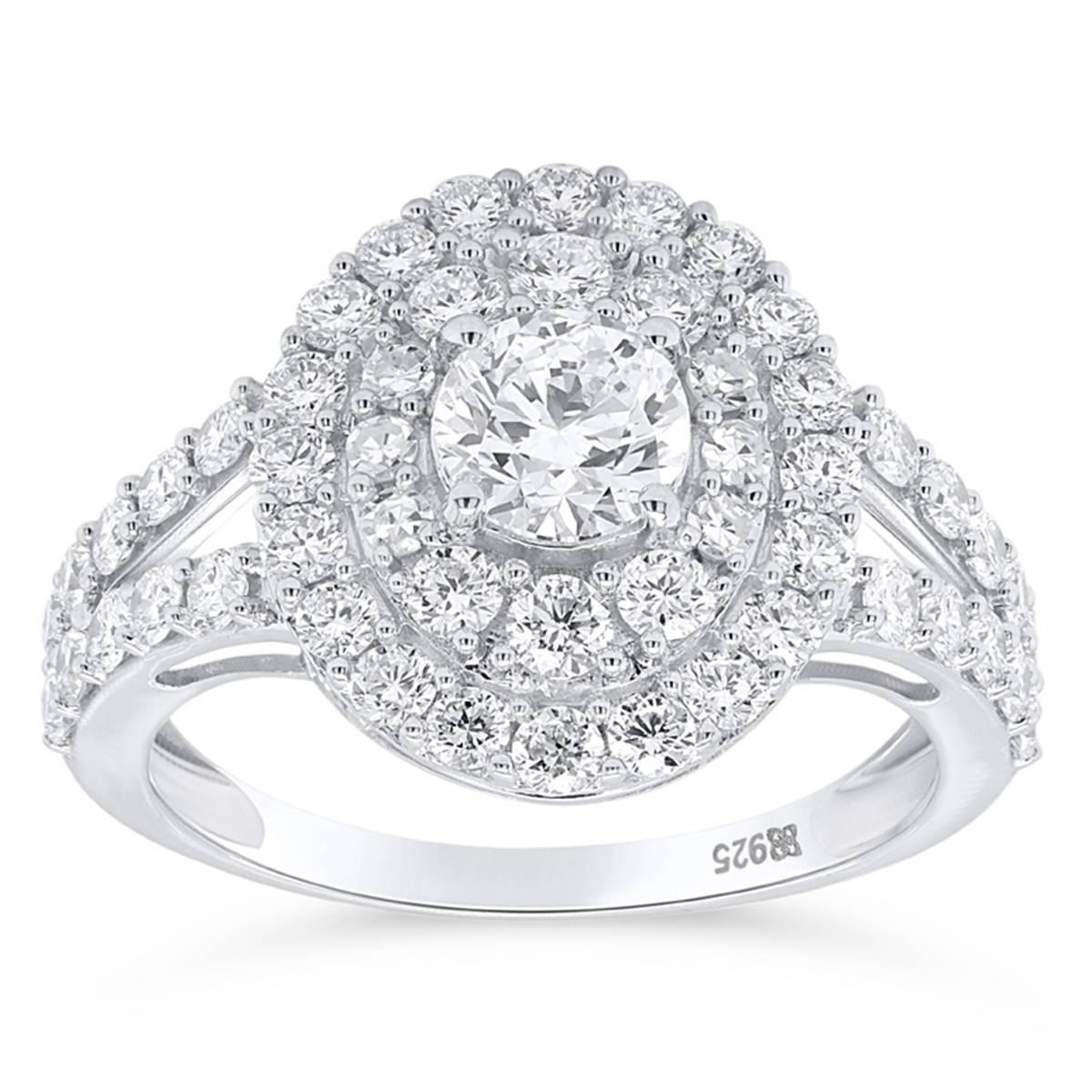 Click here for Nova Star(R) Lab Grown Diamond Double Halo Oval St... prices