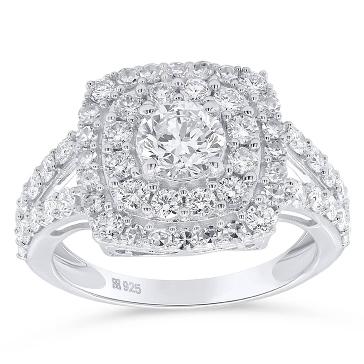 Click here for Nova Star(R) Sterling Silver Lab Grown Diamond Hal... prices