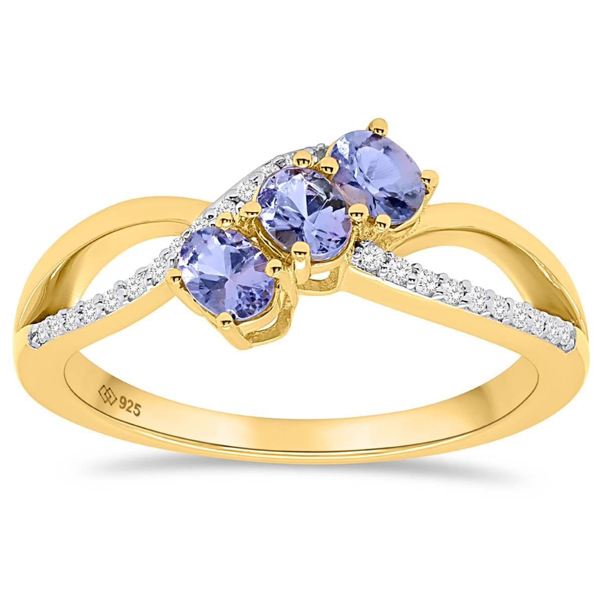 Click here for Gemstone Classics(tm) Oval Shape Tanzanite/White T... prices