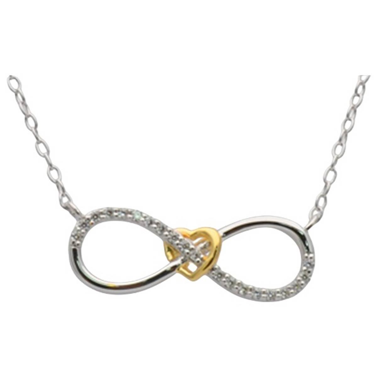 Click here for Diamond Classics(tm)  1/10ctw. Diamond Infinity Pe... prices