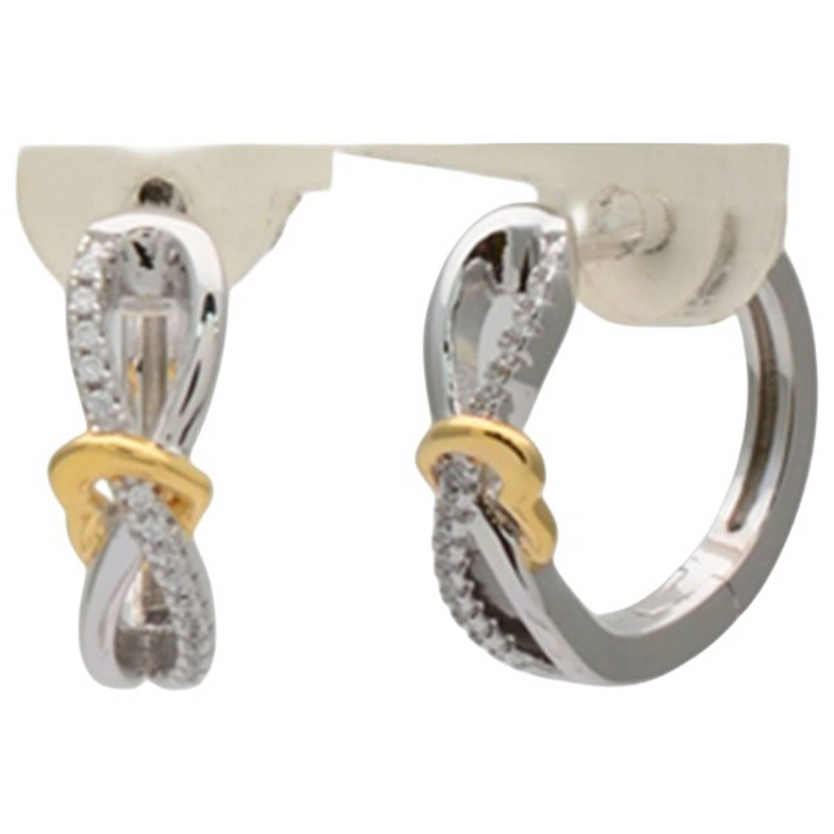 Click here for Diamond Classics(tm) Two-Tone 1/10ctw. White Diamo... prices