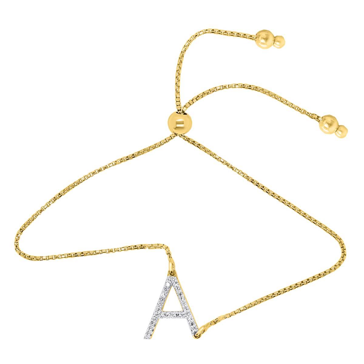 Click here for Nova Star(R) Gold-Plated 1/10ctw. Lab-Grown Diamon... prices
