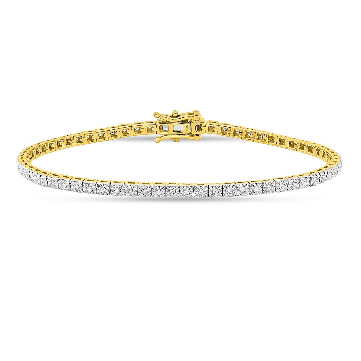 Click here for Nova Star(R) Gold over Sterling Silver Lab Grown D... prices
