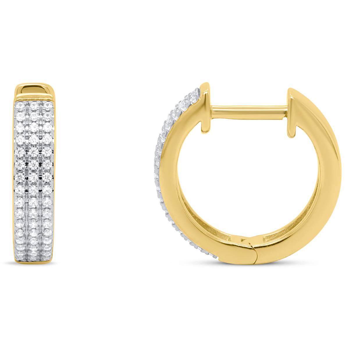 Click here for Diamond Classics(tm) Yellow Gold 1/4ctw. Diamond 3... prices