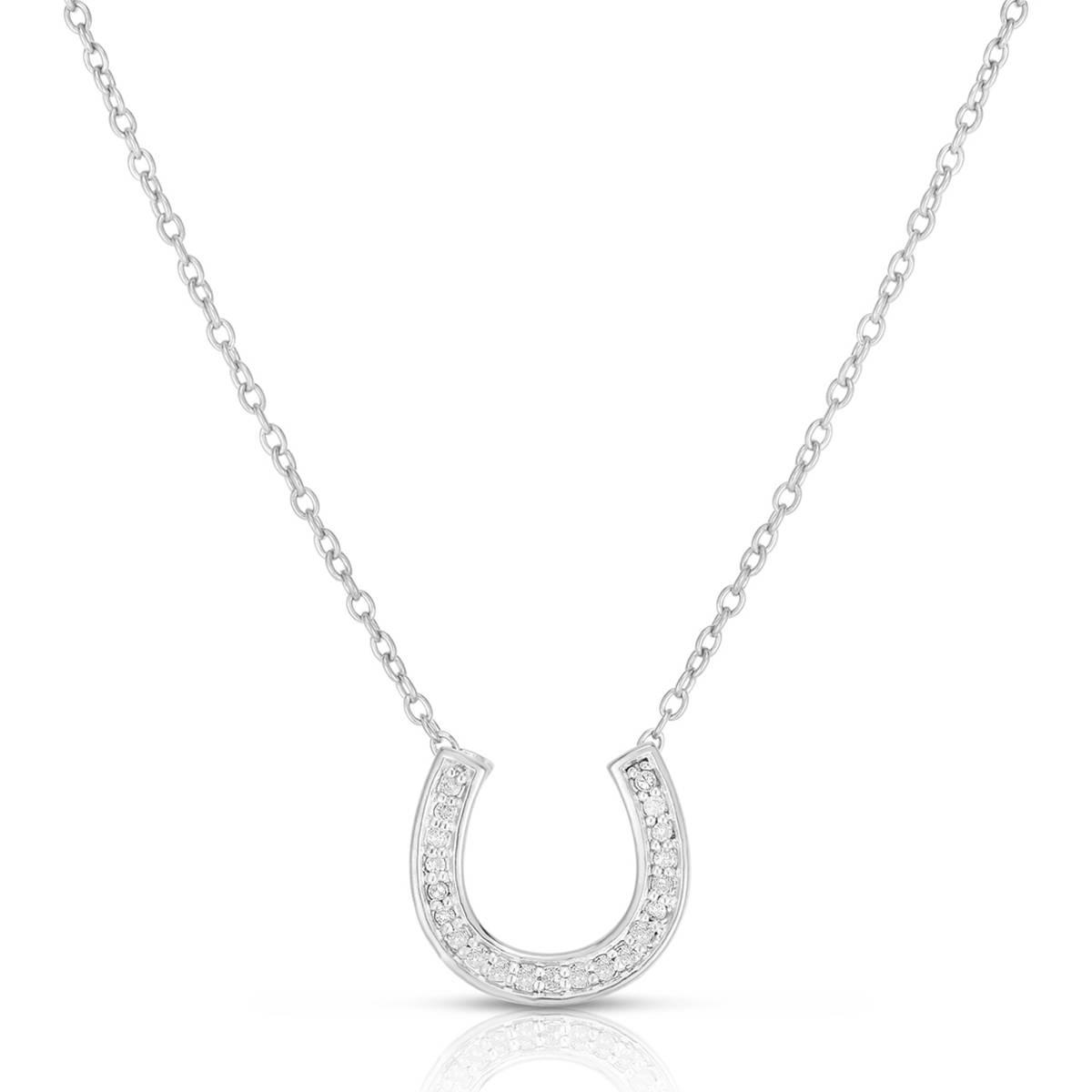 Click here for Diamond Classics(tm) 1/10ctw. Diamond Horseshoe Pe... prices