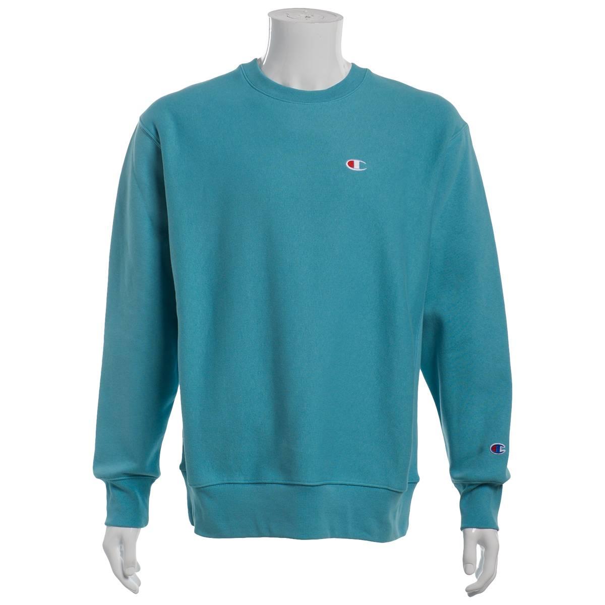 Click here for Mens Champion(R) Fleece Crew Neck Sweatshirt with... prices