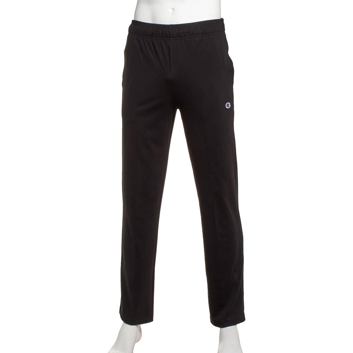 Click here for Mens Champion(R) Open Bottom Jersey Pants prices