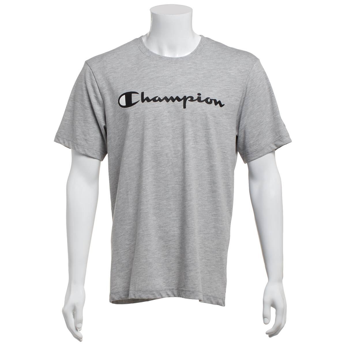 Click here for Mens Champion(R) Iconic Big Script Tee prices