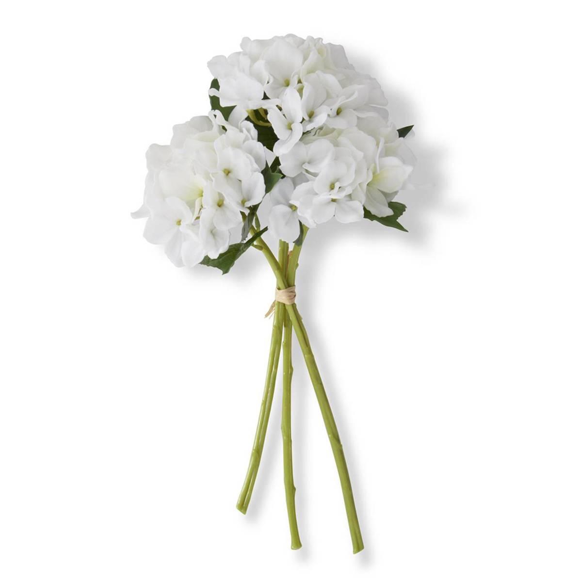 Click here for K&K Interiors White Real Touch Hydrangea Bundle prices