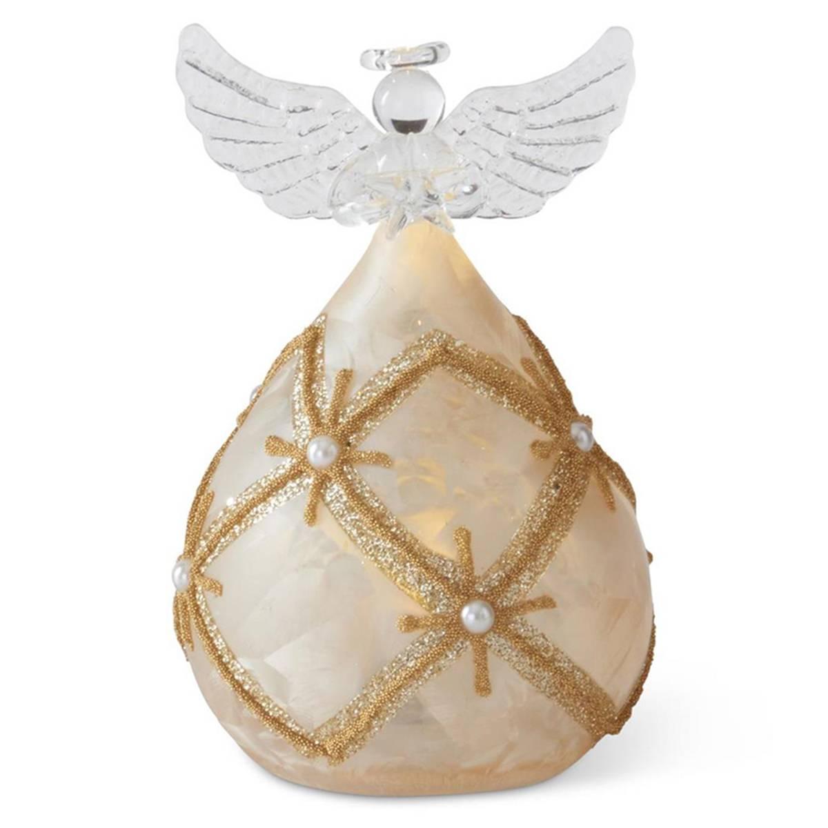 Click here for K&K Interiors 4.25in. LED Angel Heart with Timer -... prices