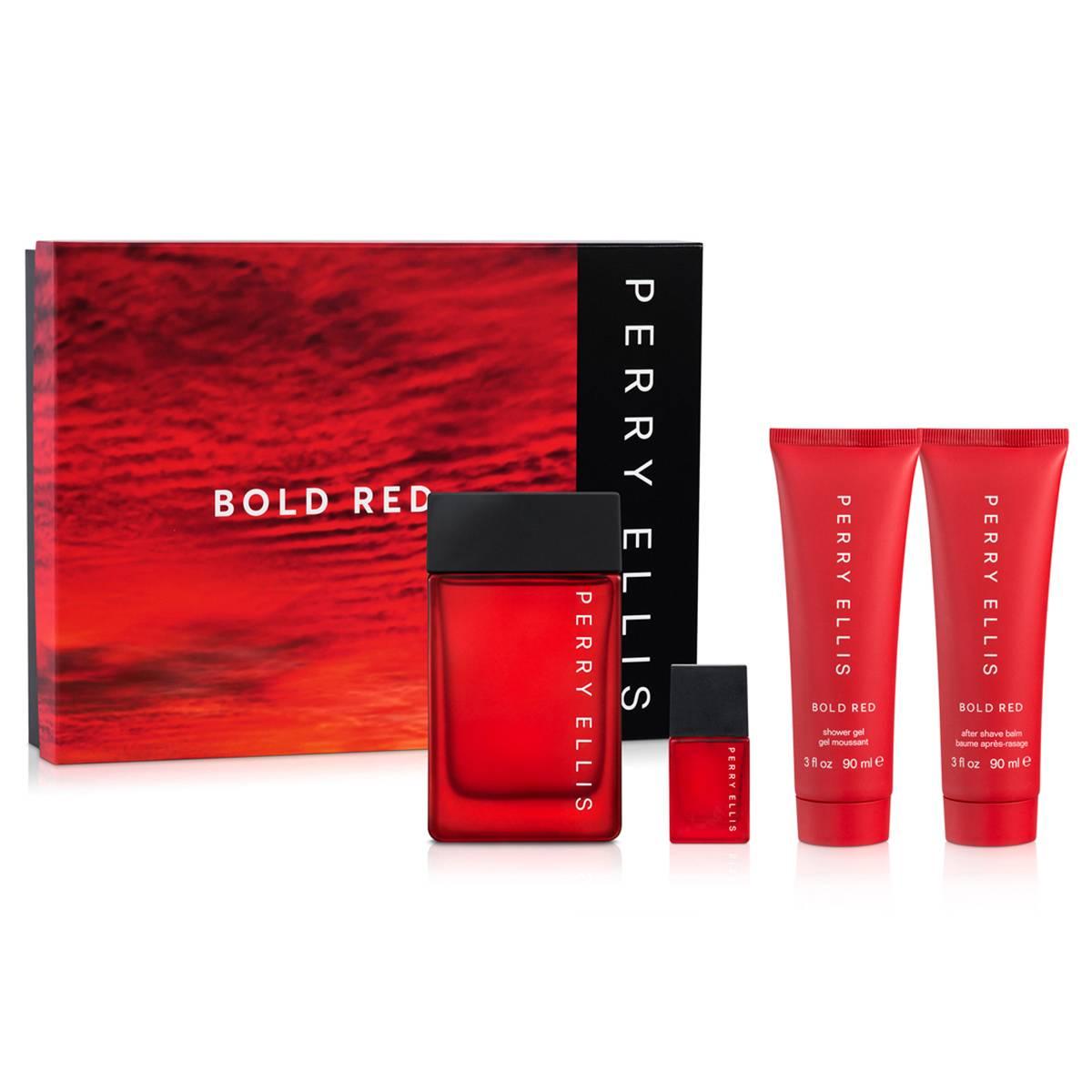 Click here for Perry Ellis Bold Red 4pc. Gift Set prices