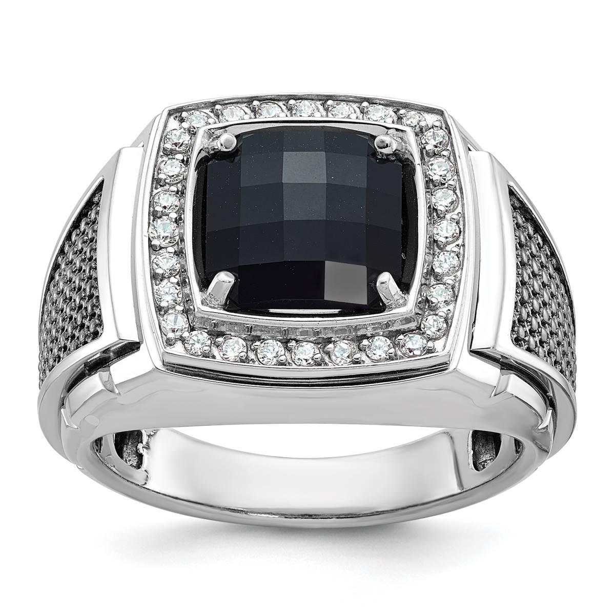 Click here for Mens Gentlemens Classics(tm) 14kt. White Gold Squa... prices
