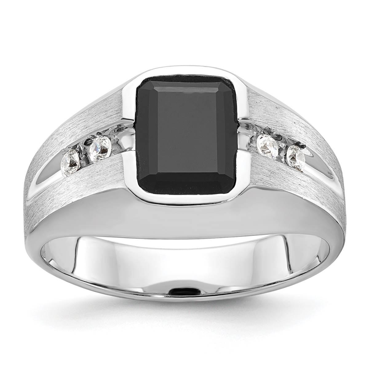 Click here for Mens Gentlemens Classics(tm) 14kt. White Gold Squa... prices