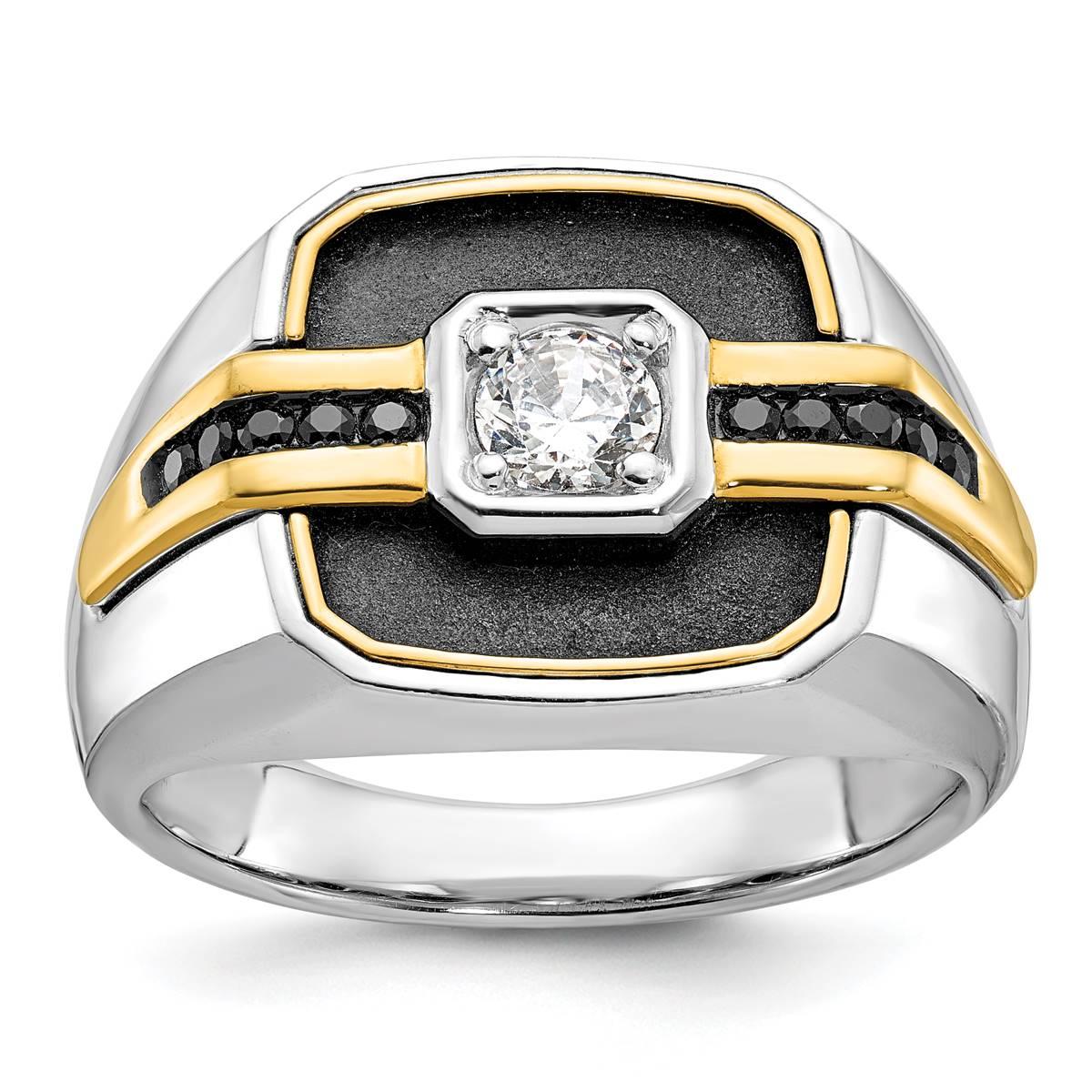 Click here for Mens Gentlemens Classics(tm) 14kt. Two-Tone Gold 1... prices