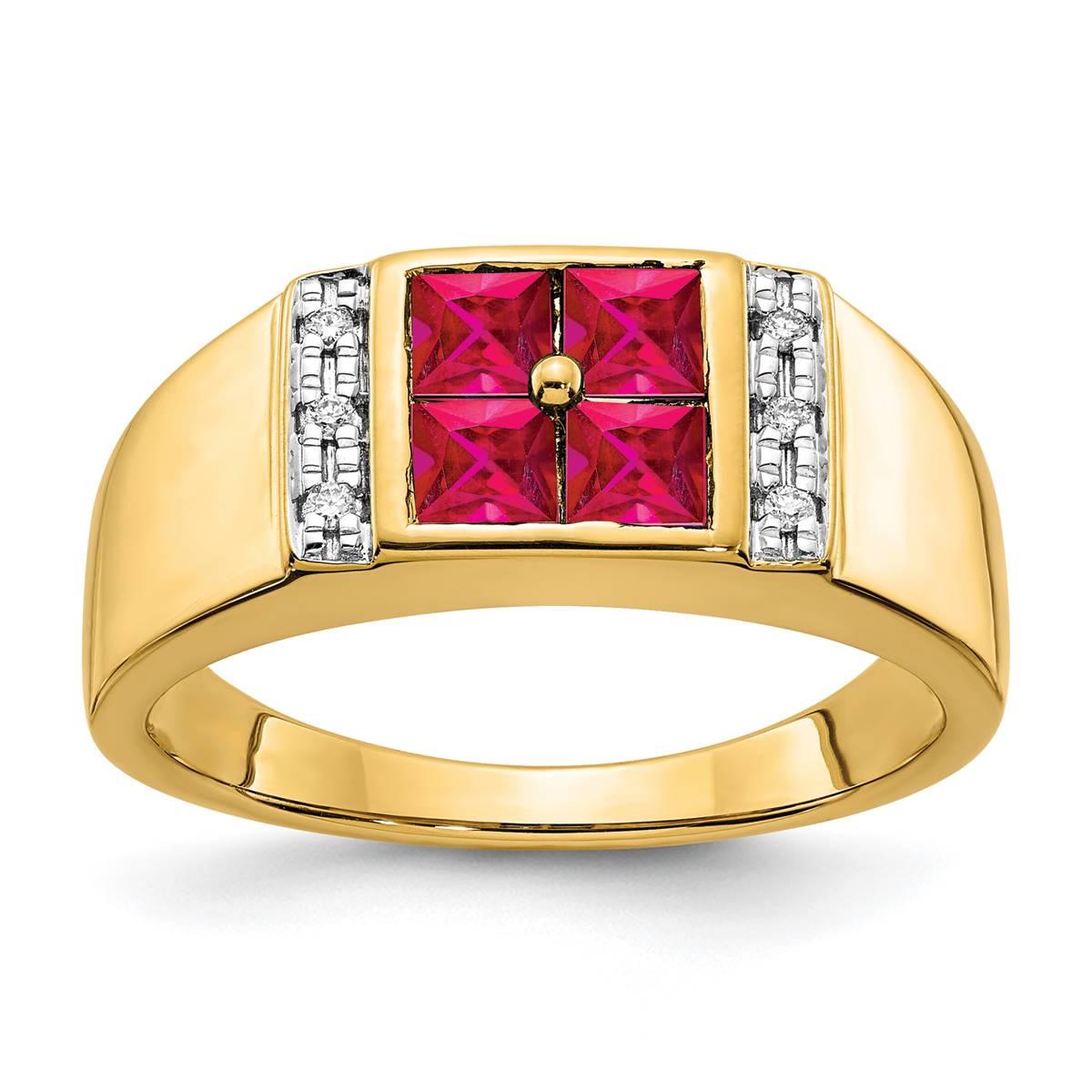 Click here for Mens Gentlemens Classics(tm) 14kt. Gold Diamond &... prices