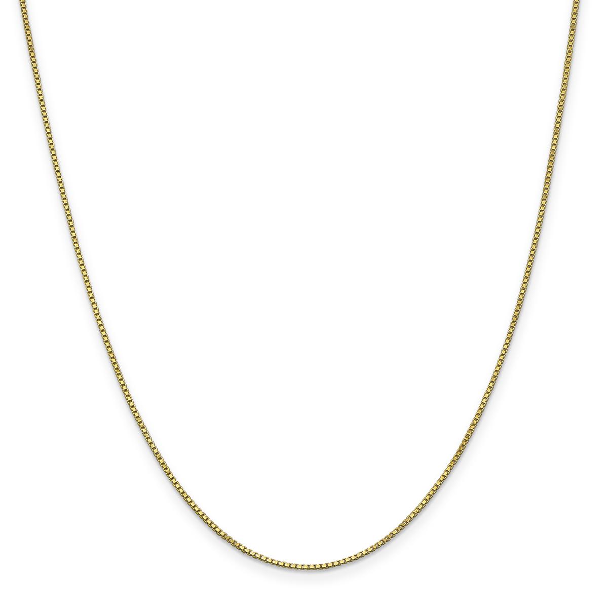 Click here for Gold Classics(tm) 10kt. Gold 1mm Round Box Chain B... prices