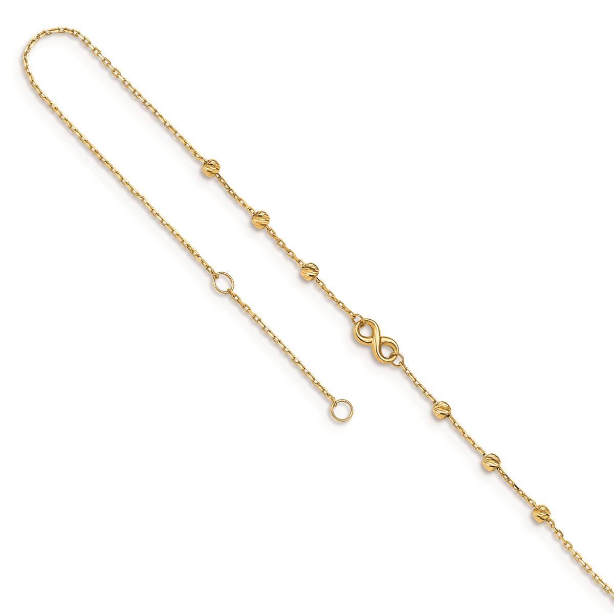 Click here for Gold Classics(tm) 14kt. Gold Infinity Symbol 10in.... prices