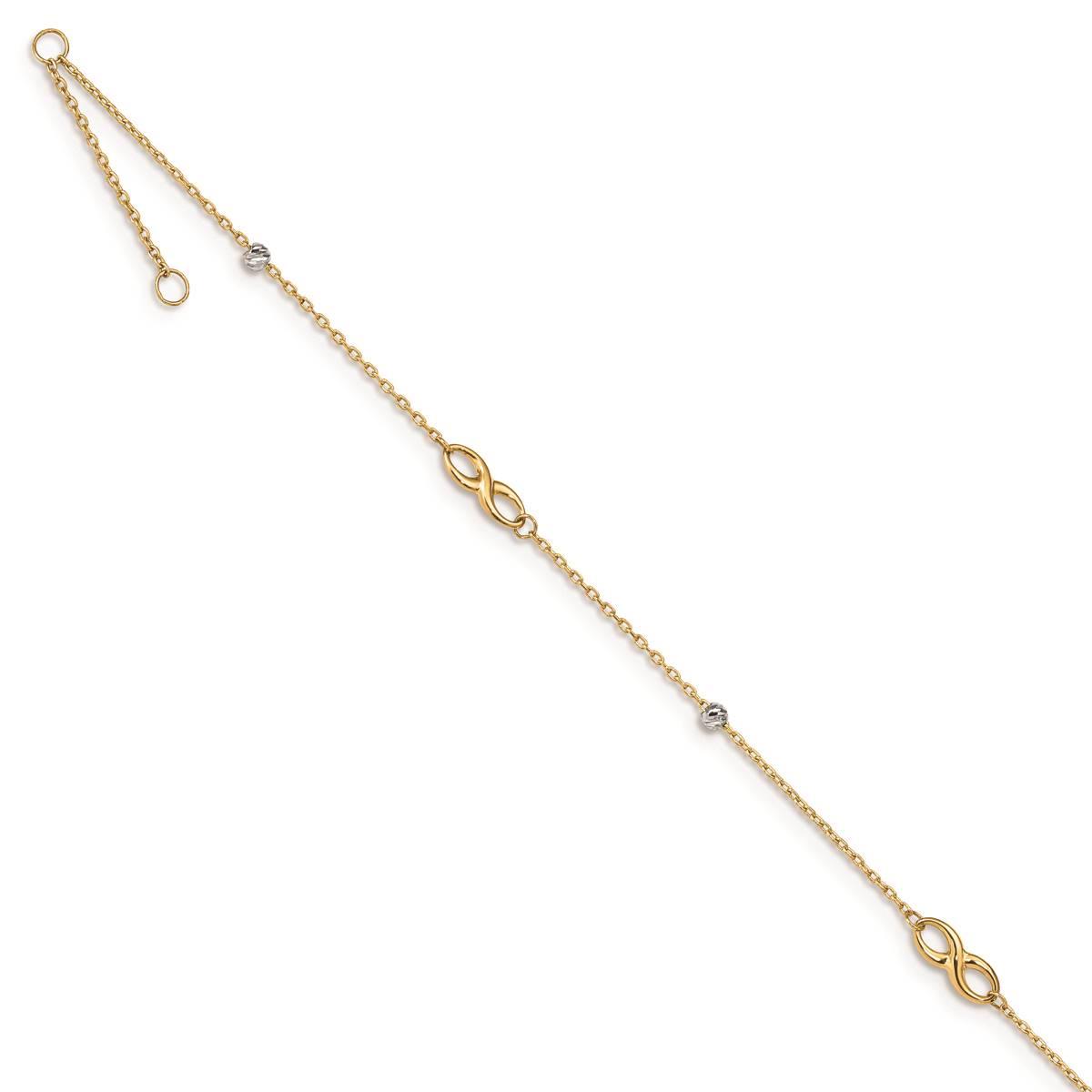 Click here for Gold Classics(tm) 14kt. Two-Tone Beads & Infinity... prices