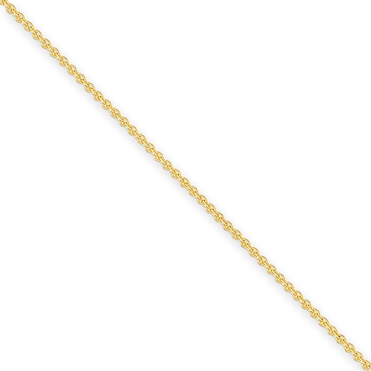 Click here for Gold Classics(tm) 1.8mm. Solid Polished Cable Chai... prices
