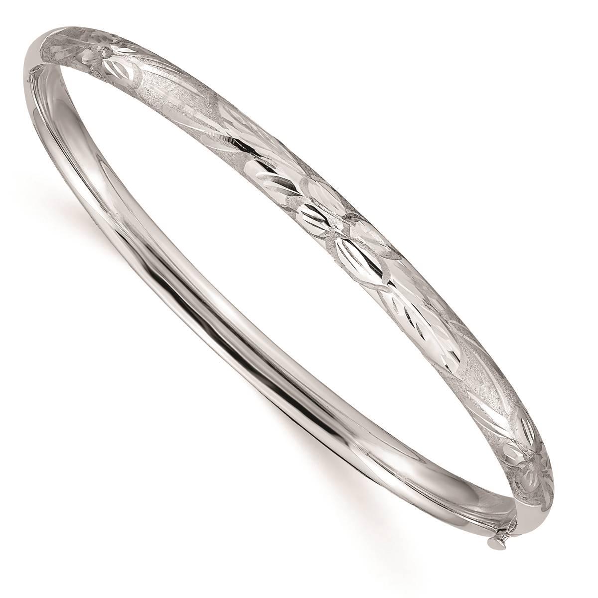 Click here for Gold Classics(tm) 3/16 White Gold Florentine Engra... prices