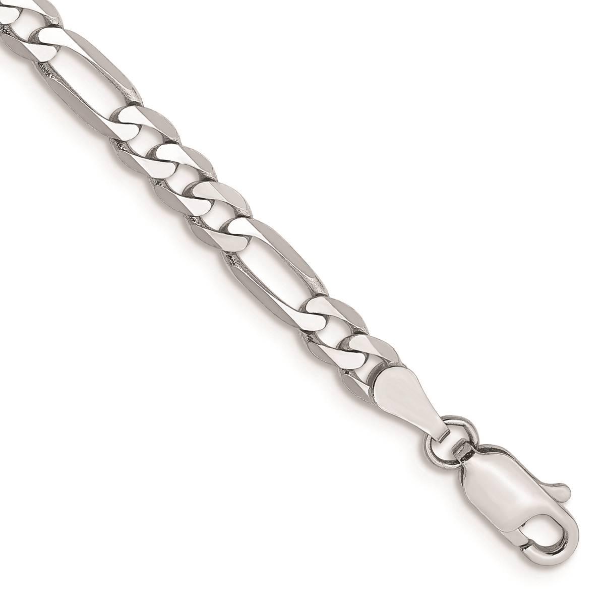 Click here for Mens Gold Classics(tm) 4.0mm. 14kt. White Gold Fla... prices