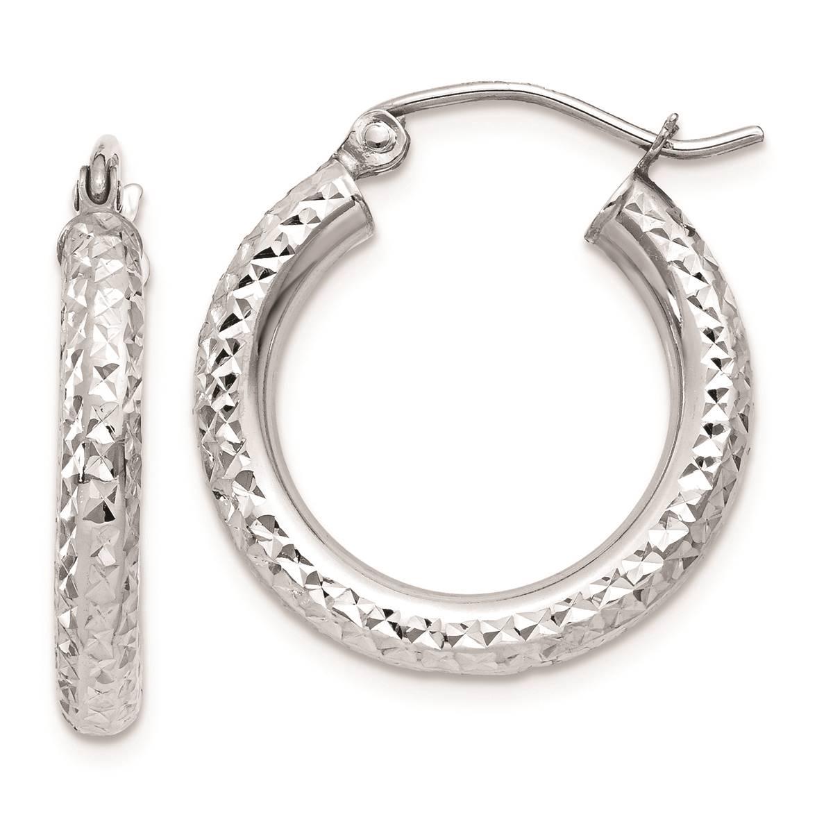 Click here for Gold Classics(tm) 10kt. White Gold Diamond-cut 15m... prices