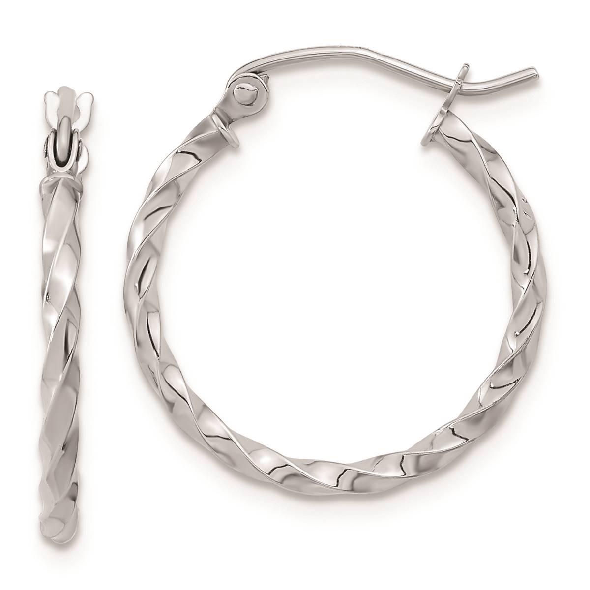 Click here for Gold Classics(tm) 10kt. White Gold Twist Polished... prices