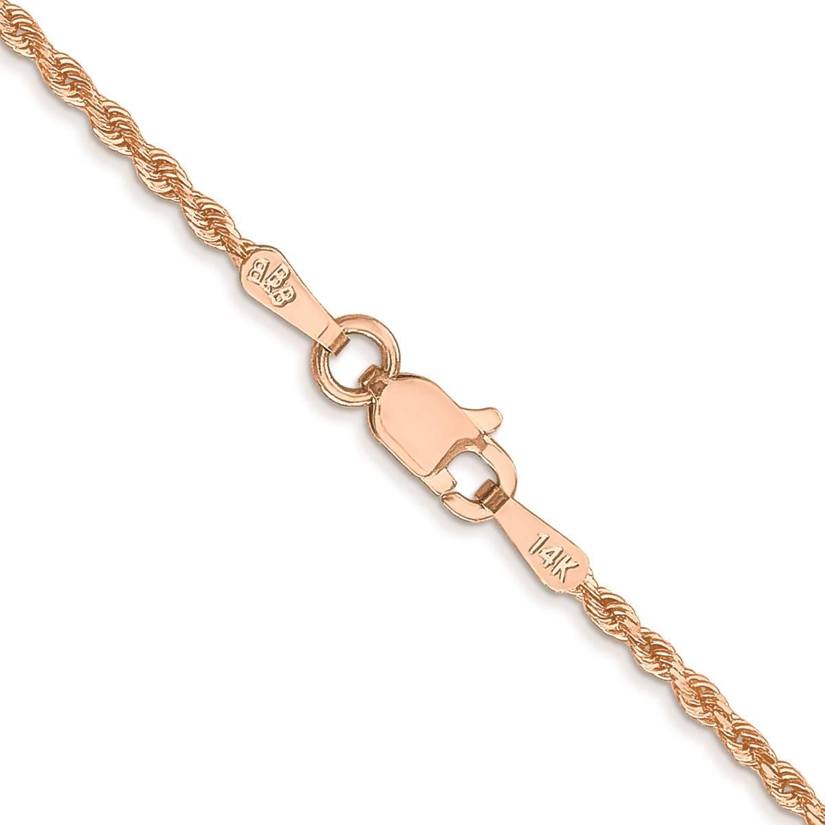 Click here for Unisex Gold Classics(tm) 1.5mm. Rose Diamond Cut R... prices