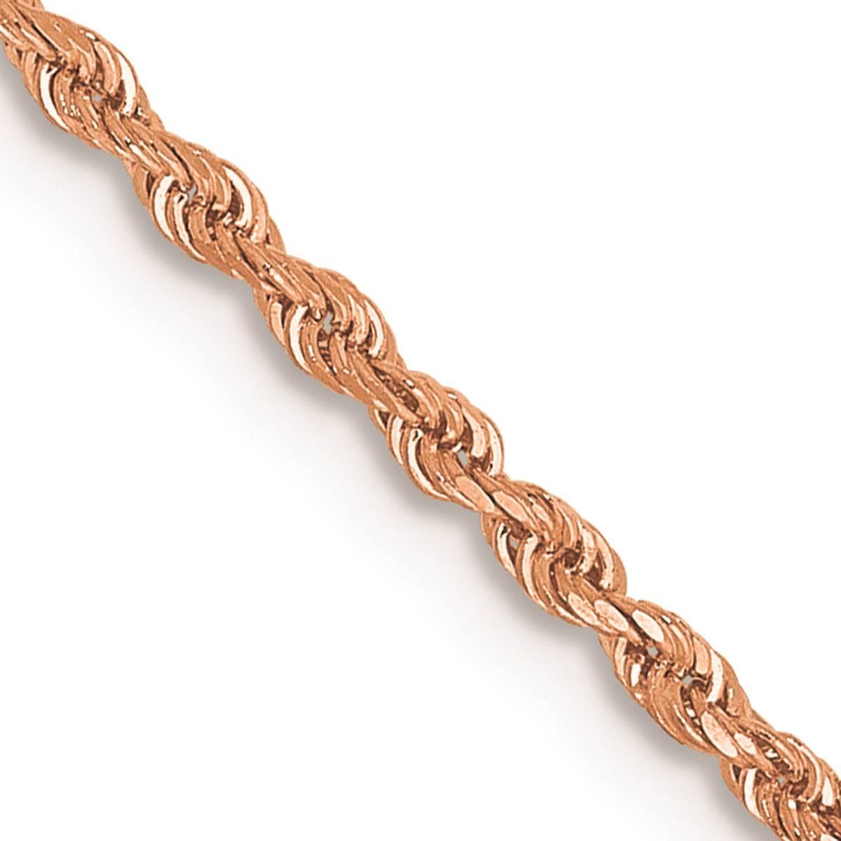 Click here for Unisex Gold Classics(tm) 1.50mm. Rose Gold Diamond... prices