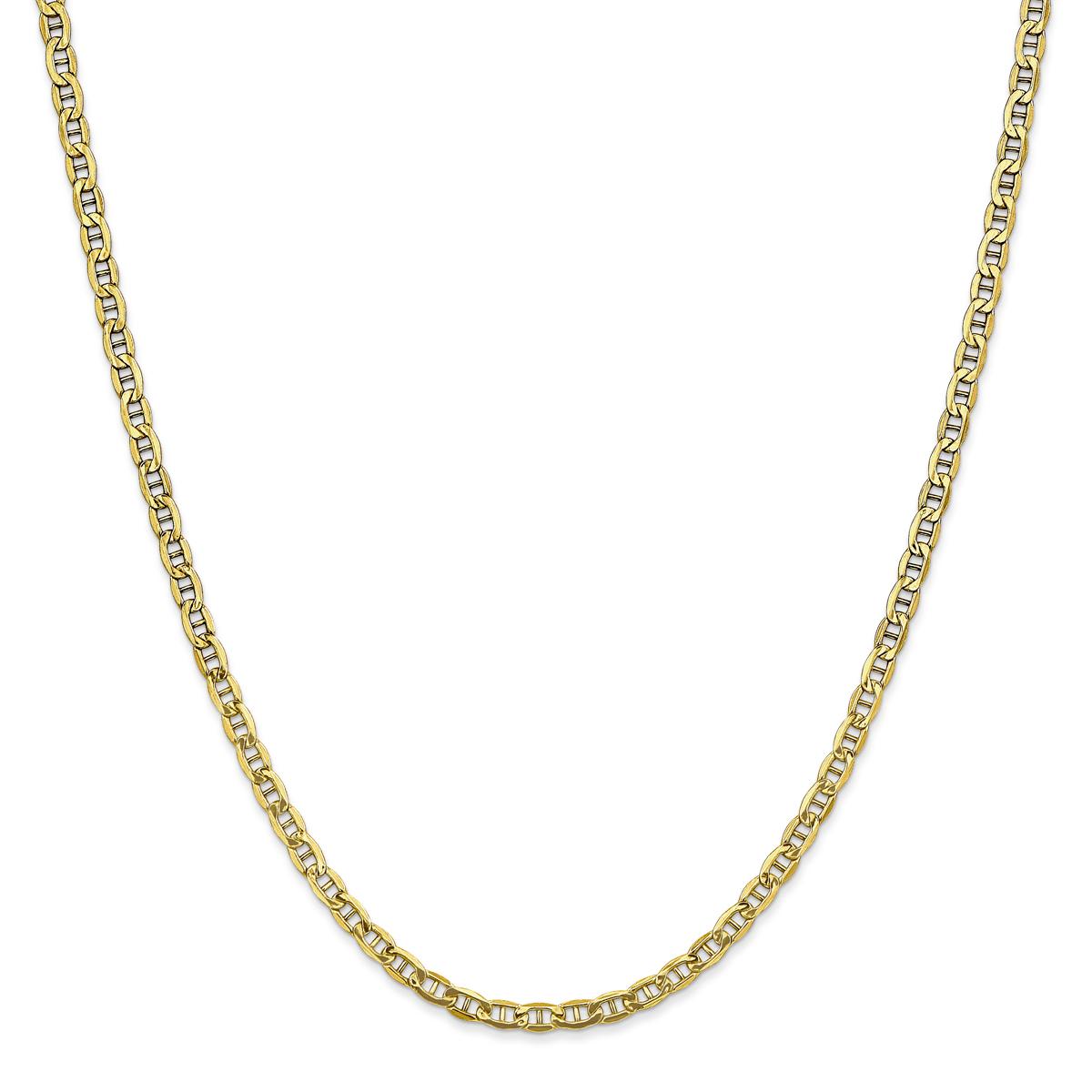 Click here for Gold Classics(tm) 10kt. Gold 3.35mm Curb Link Chai... prices