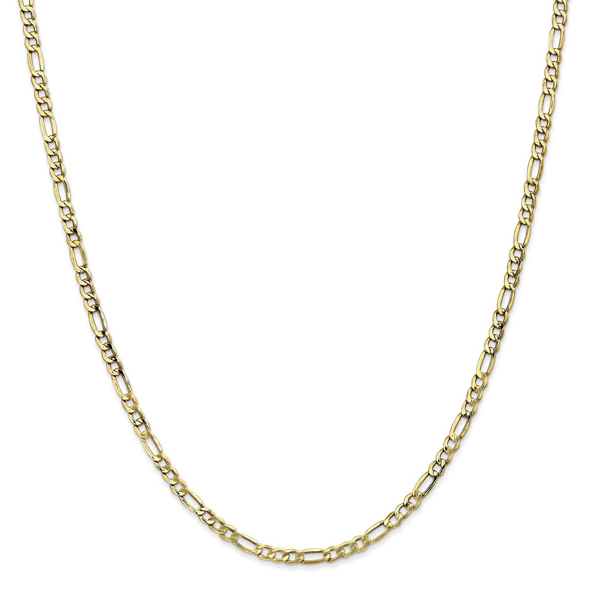 Click here for Gold Classics(tm) 10kt. 3.5mm 16in. Semi-Solid Fig... prices